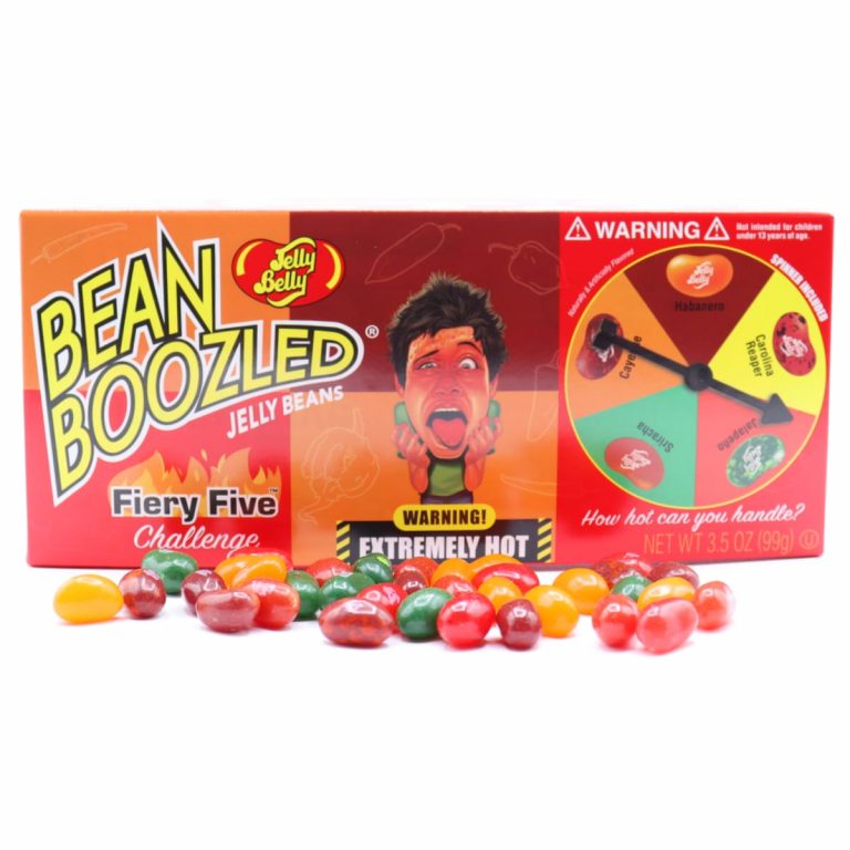 Jelly Belly BeanBoozled Fiery Five 3.5 oz Spinner Gift Box