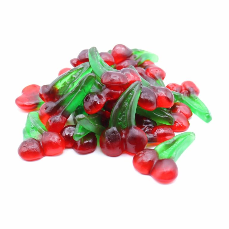 Gummy Double Twin Cherries | LorentaNuts.com