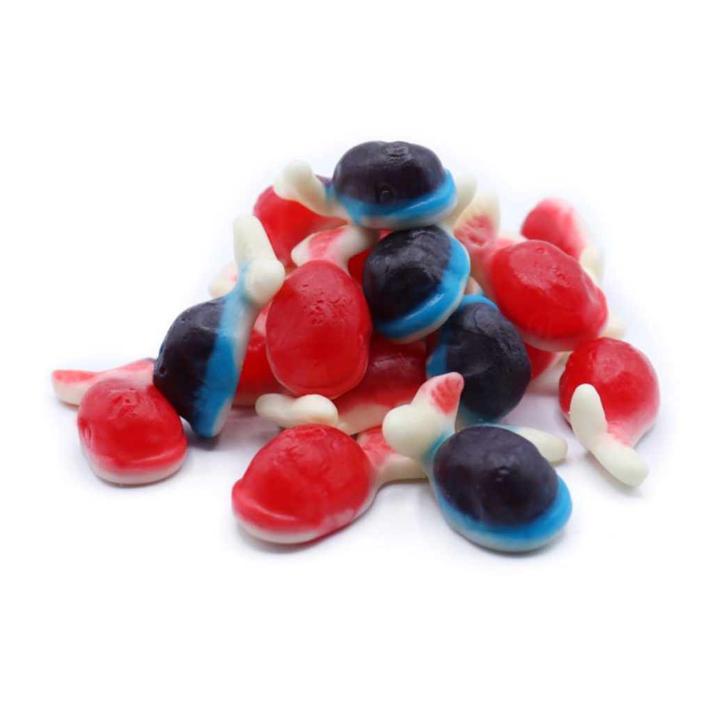 Gummy Whales (Jelly Filled) | LorentaNuts.com