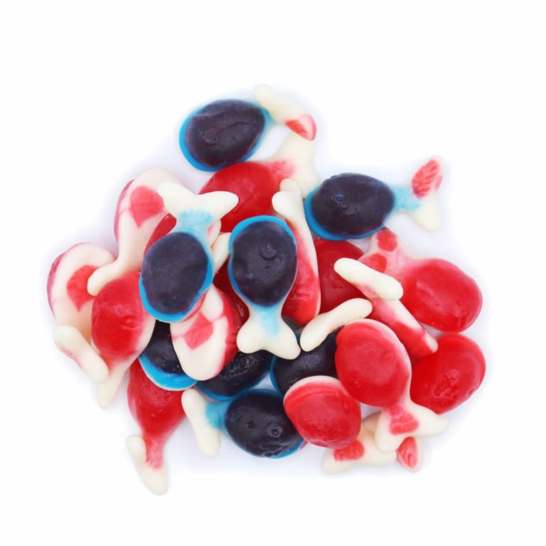 Gummy Whales (Jelly Filled) | LorentaNuts.com