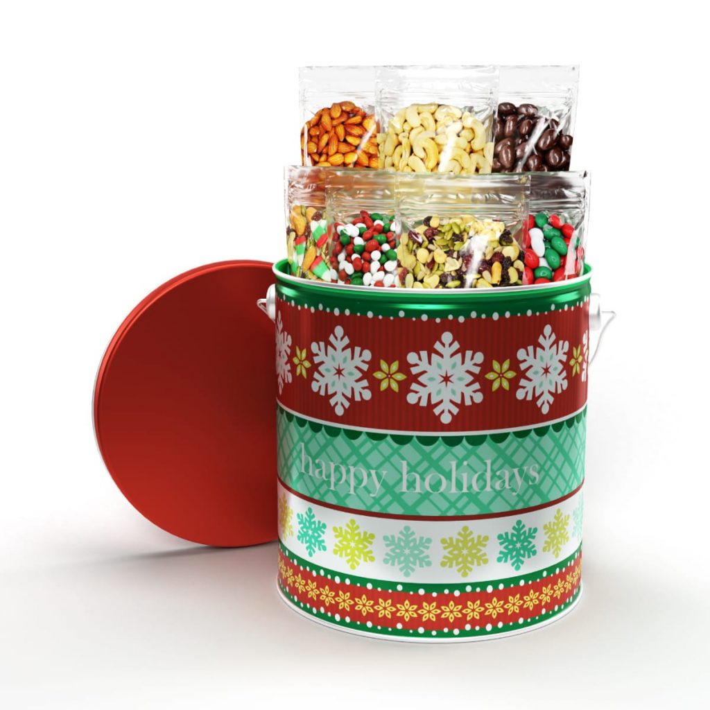 Holiday Mix Tin | LorentaNuts.com