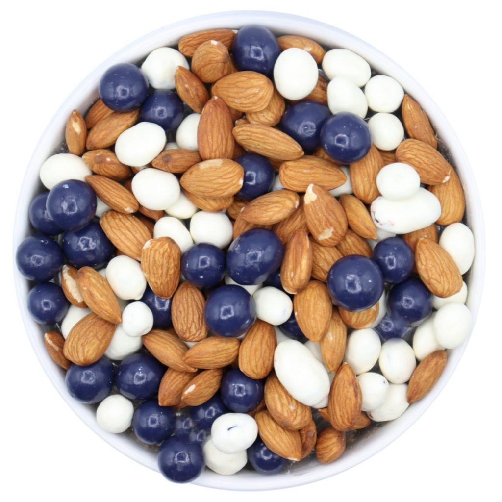 It's A Boy Mix Chocolate Trail Mix by the pound | LorentaNuts.com