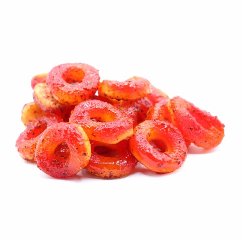 Chamoy Peach Rings | Soft, Juicy and Fresh|