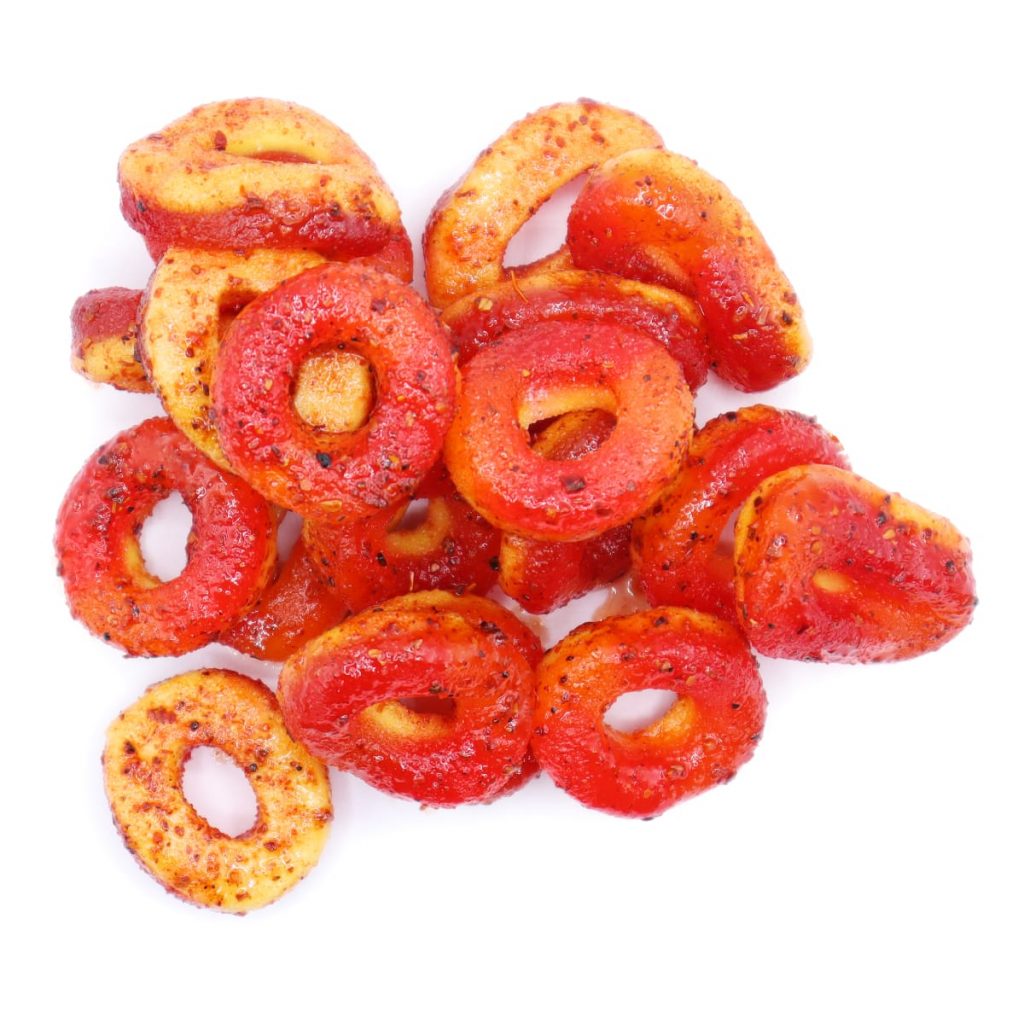 Chamoy Peach Rings | Soft, Juicy and Fresh|