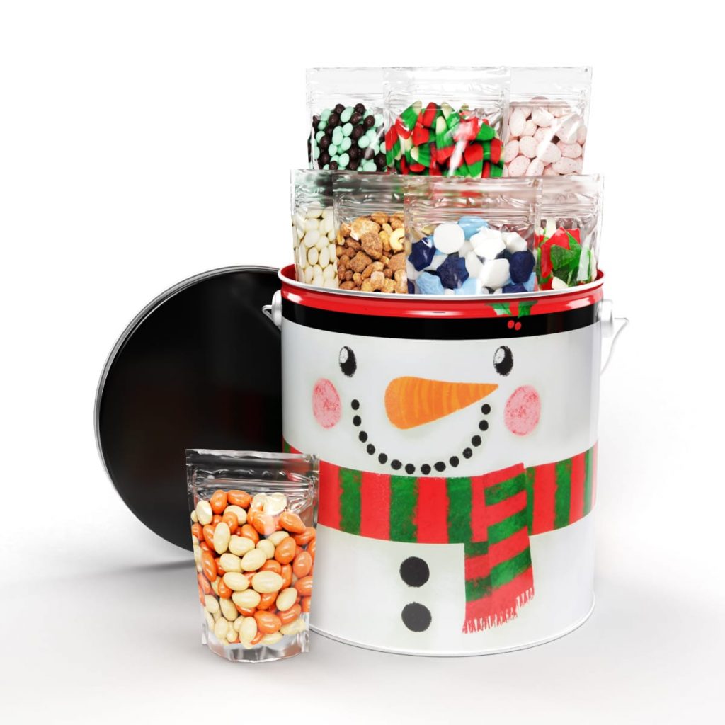 Santa's Stocking Stuffers Tin | LorentaNuts.com