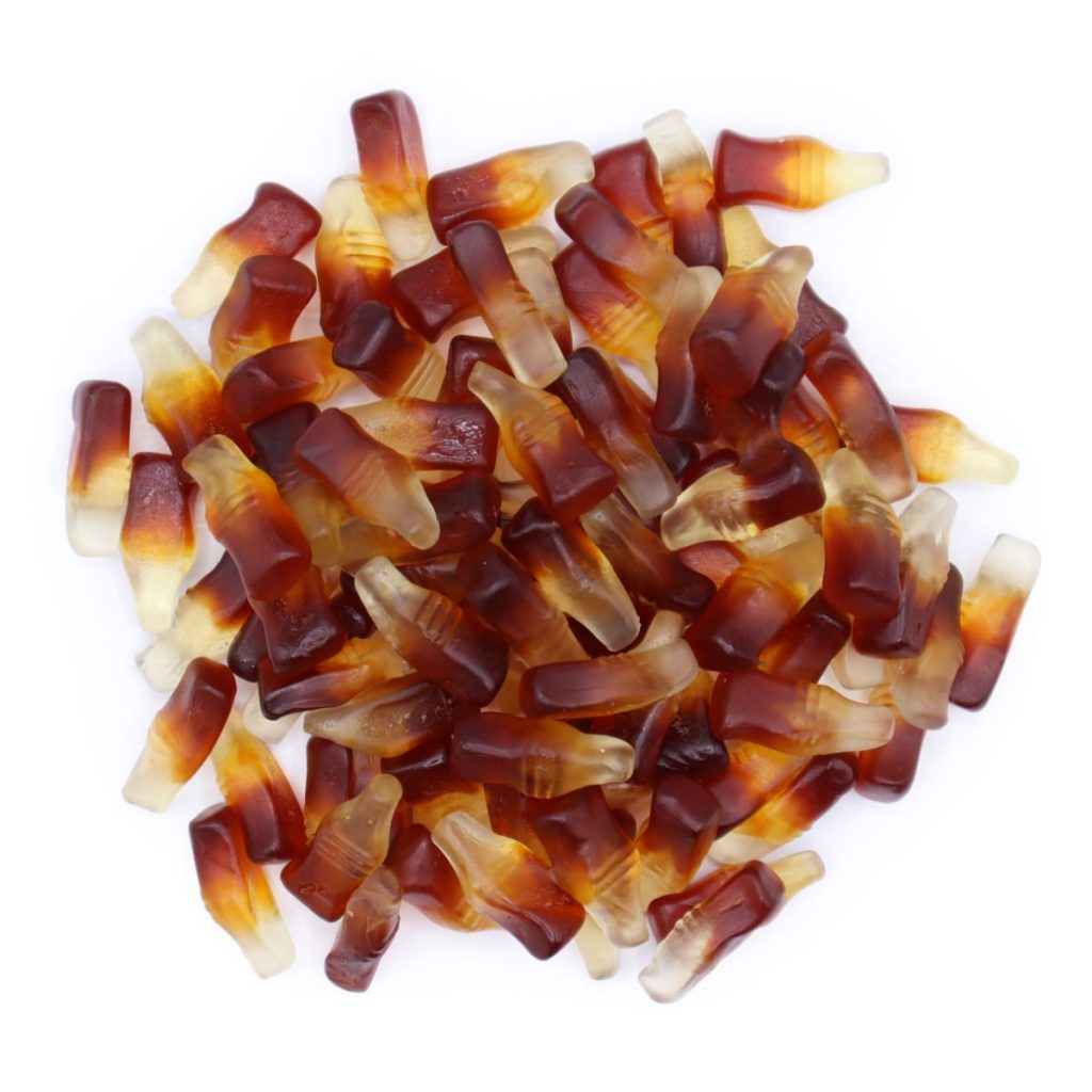 Cola Bottle Gummy Candy fresh by the pound | LorentaNuts.com