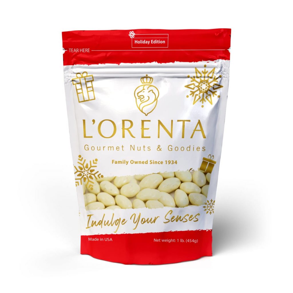 Eggnog Almonds | LorentaNuts.com