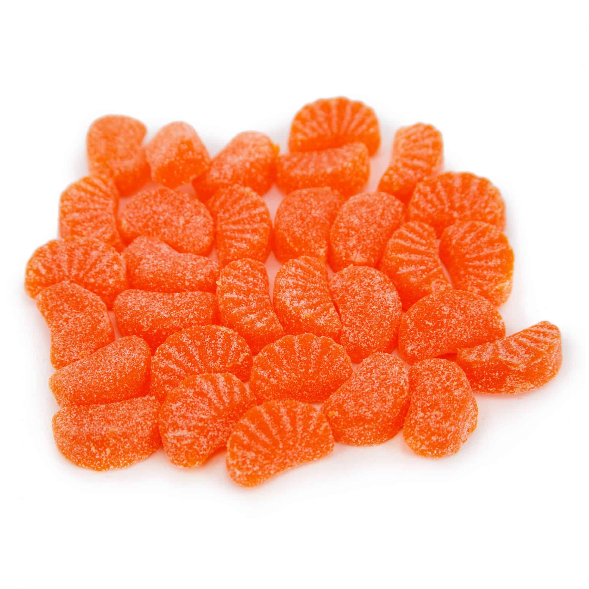 Orange Fruit Slices Candy with Big Fruit Flavor | LorentaNuts.com