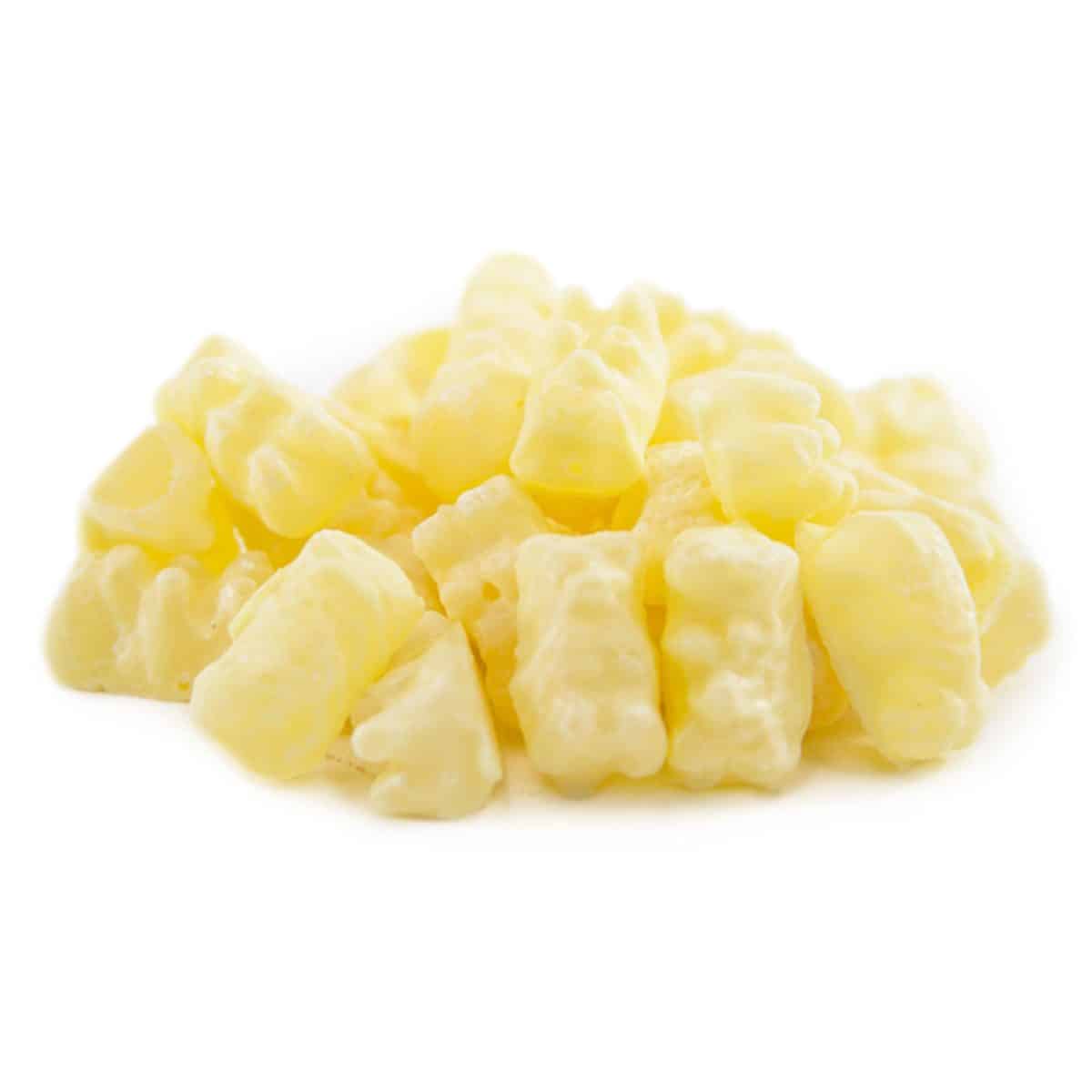 White Chocolate Gummy Bears | LorentaNuts.com