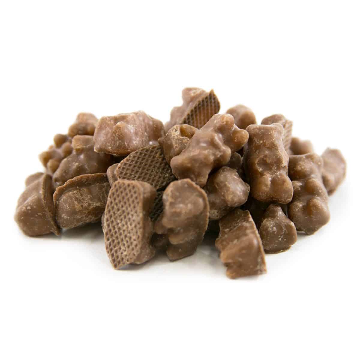 Milk Chocolate Assorted Gummy Bears | LorentaNuts.com