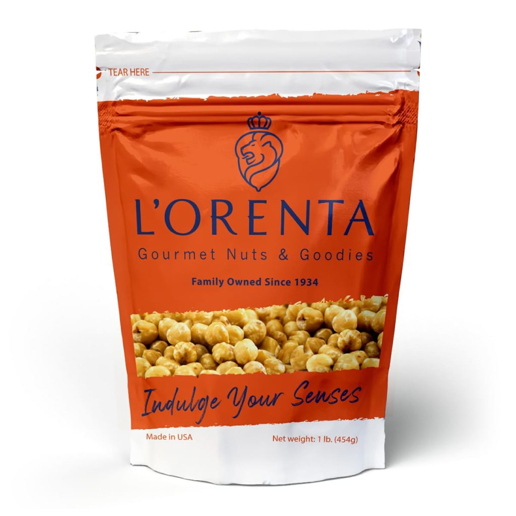 Natural Hazelnut Filberts by the pound or in bulk | LorentaNuts.com