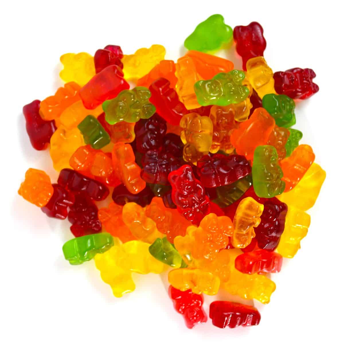 5 Natural Flavor Gummy Bears Fresh by the Pound LorentaNuts.com