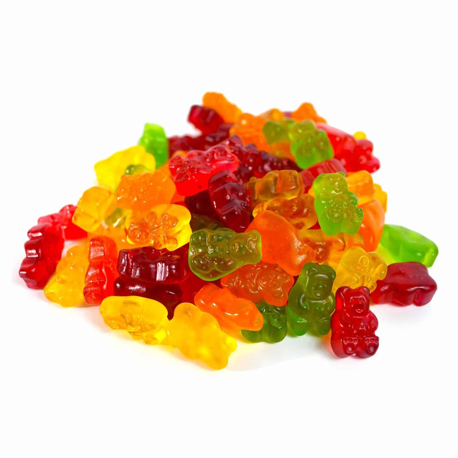 5 Natural Flavor Gummy Bears Fresh by the Pound LorentaNuts.com