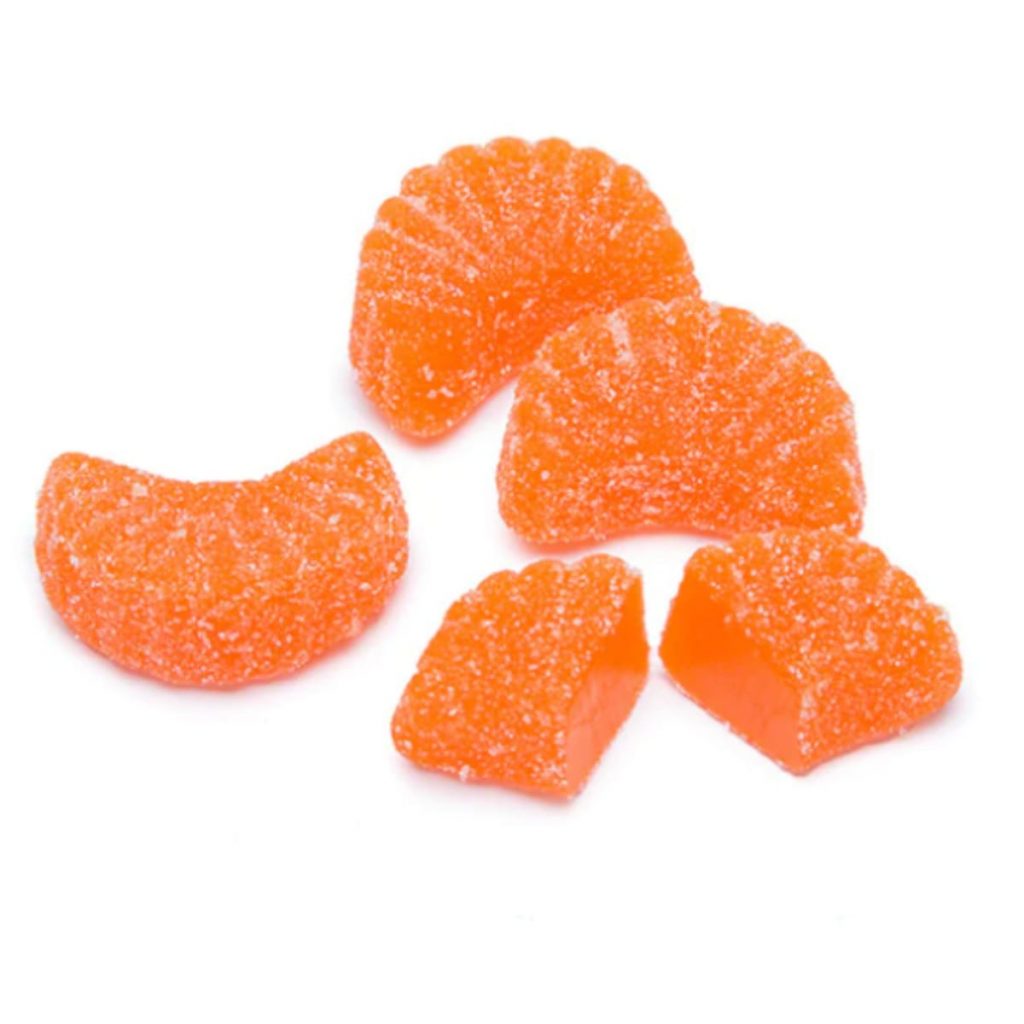 Orange Fruit Slices Candy with Big Fruit Flavor | LorentaNuts.com