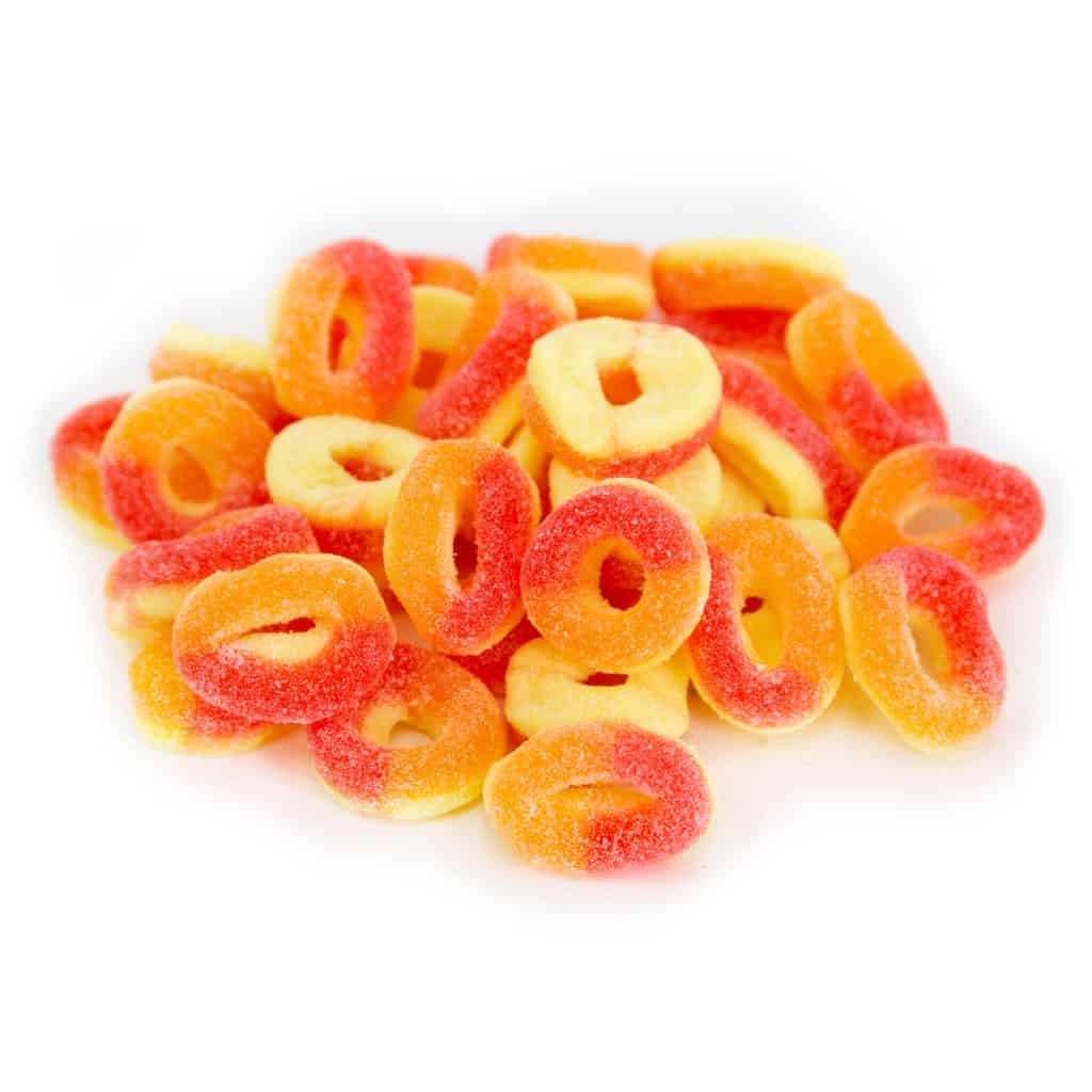 A Guide to Gummy Peach Rings | LorentaNuts.com
