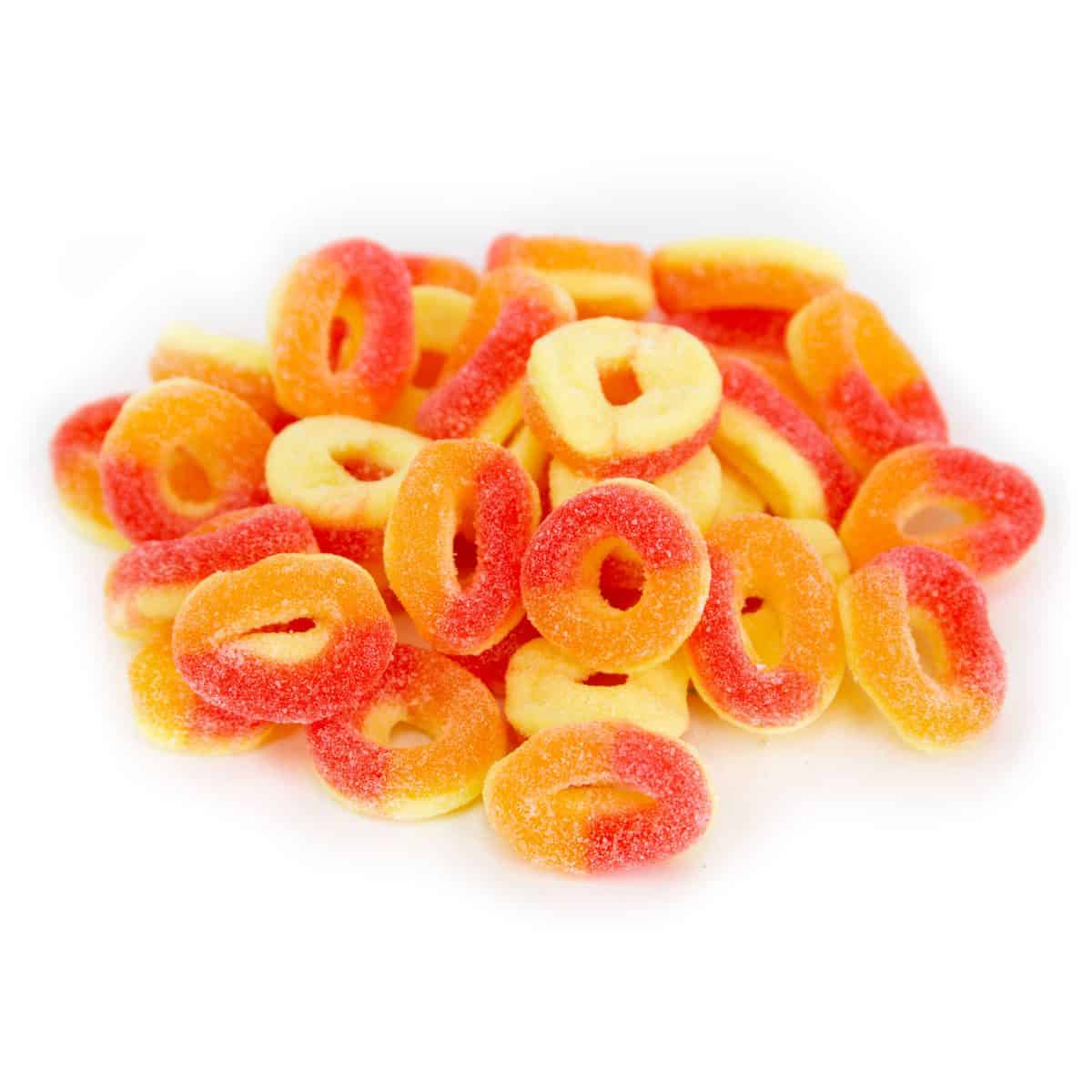 A Guide to Gummy Peach Rings | LorentaNuts.com