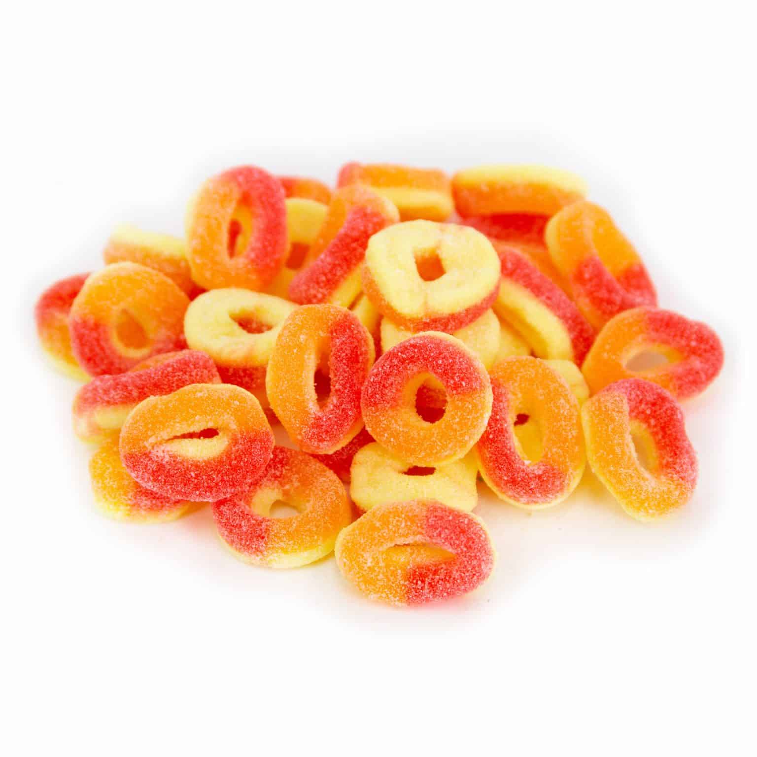 A Guide to Gummy Peach Rings | LorentaNuts.com