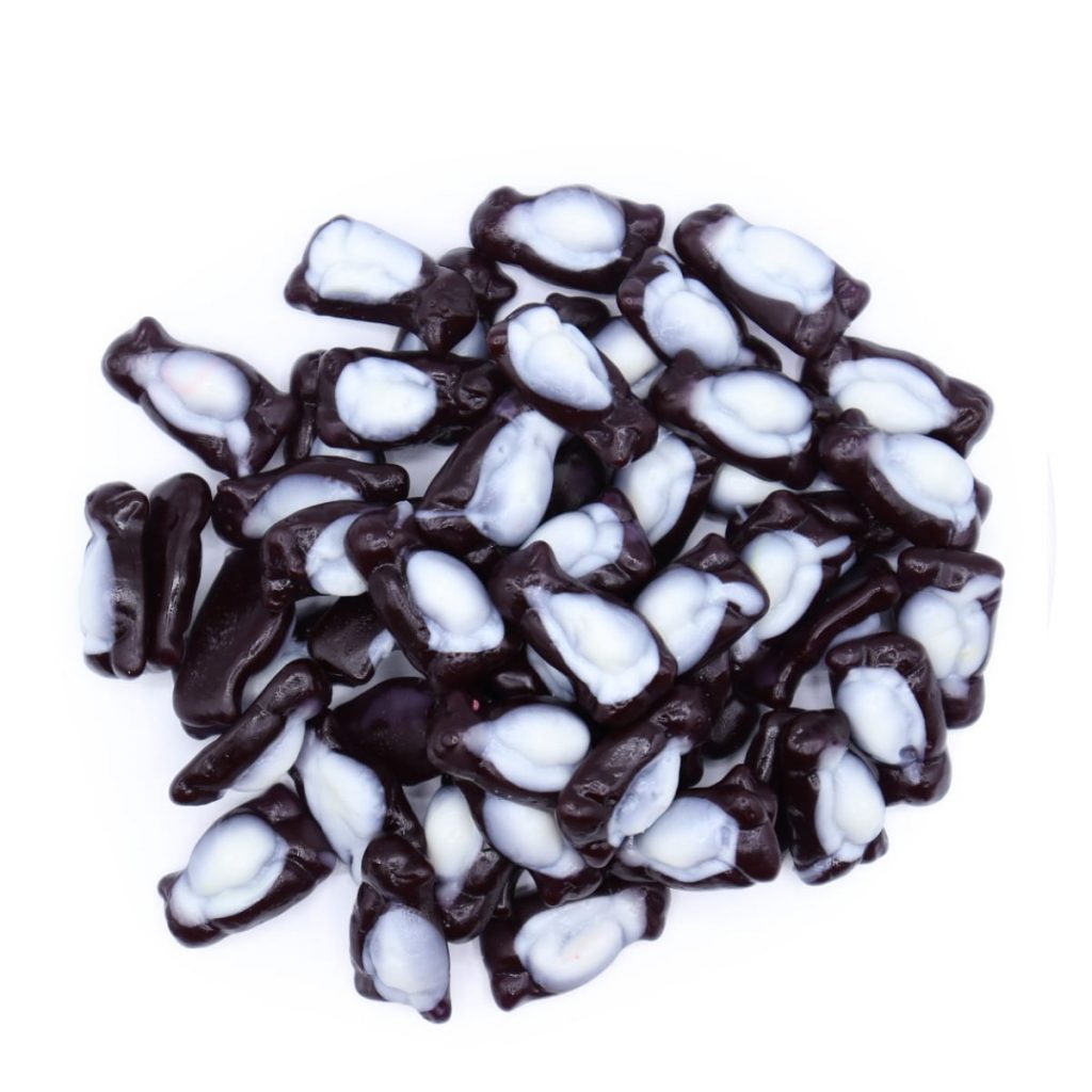 Peachy Penguin Gummy Candy fresh by the pound | LorentaNuts.com