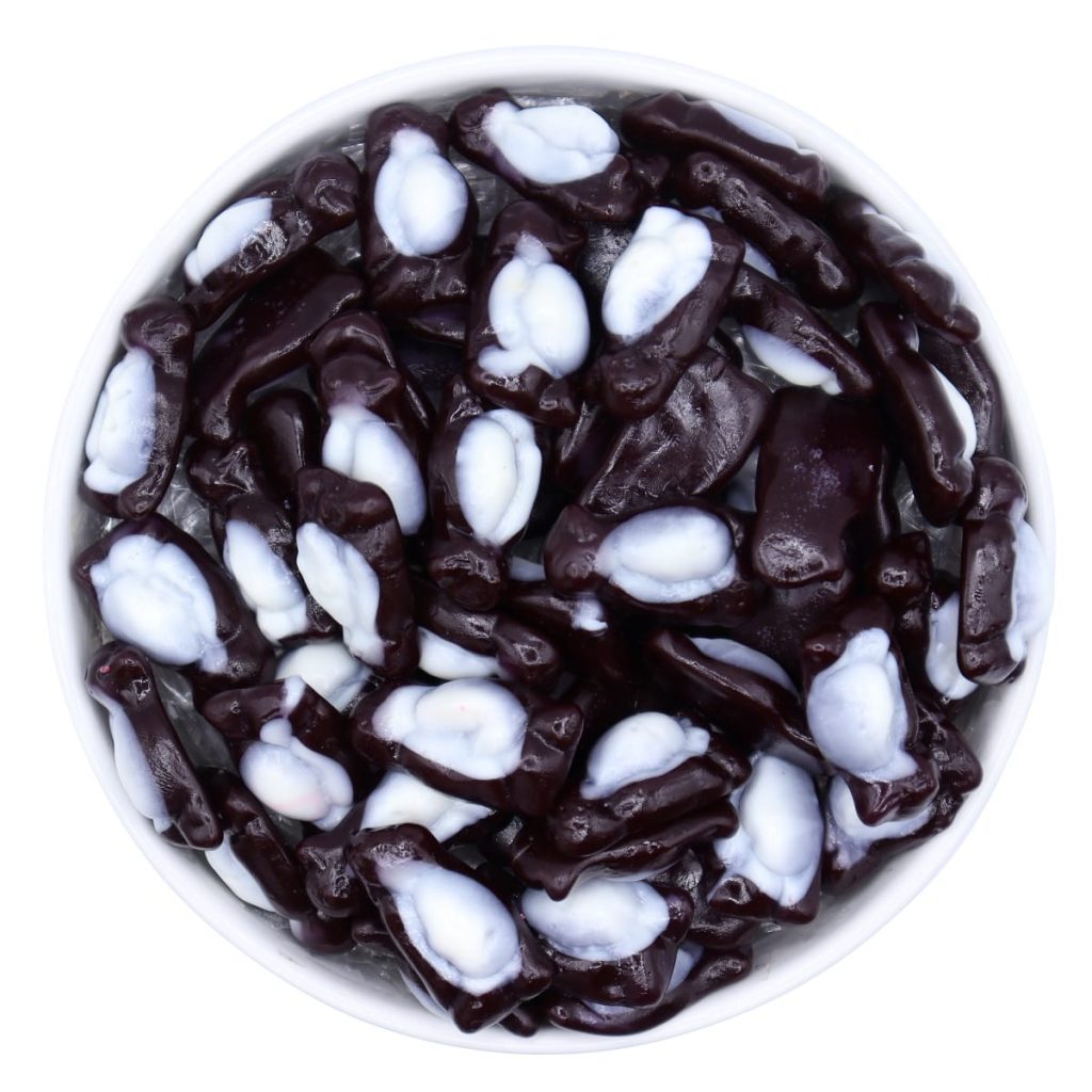 Peachy Penguin Gummy Candy fresh by the pound | LorentaNuts.com