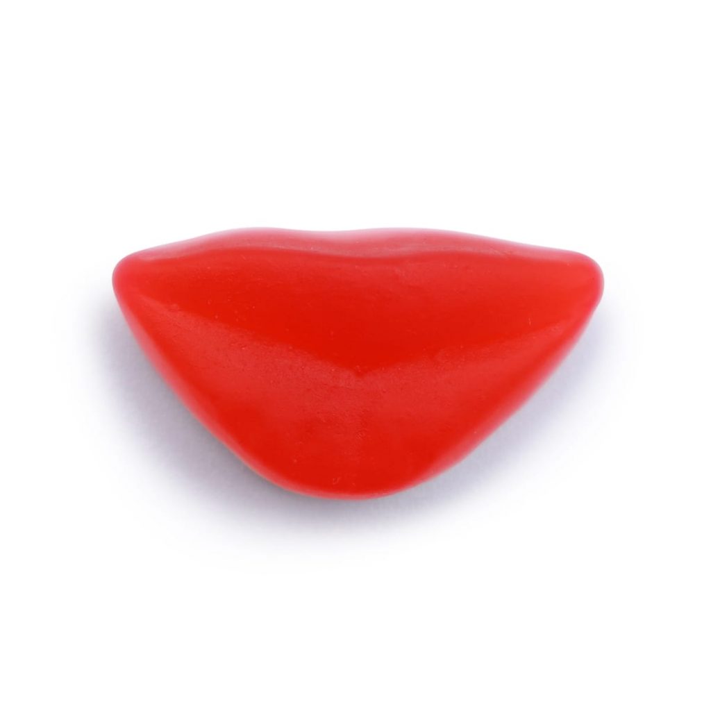 Gummy Candy Red Lips 1LB Bag (Fundraiser) Fresh | LorentaNuts.com