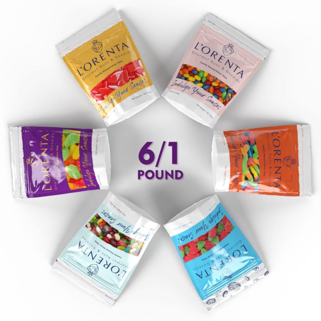 Sour & Sweet Candy Combo | LorentaNuts.com