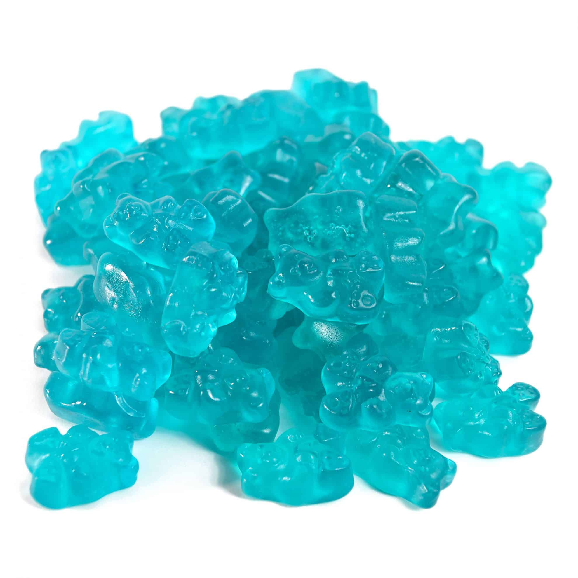 Light Blue Watermelon Gummy Bears | LorentaNuts.com
