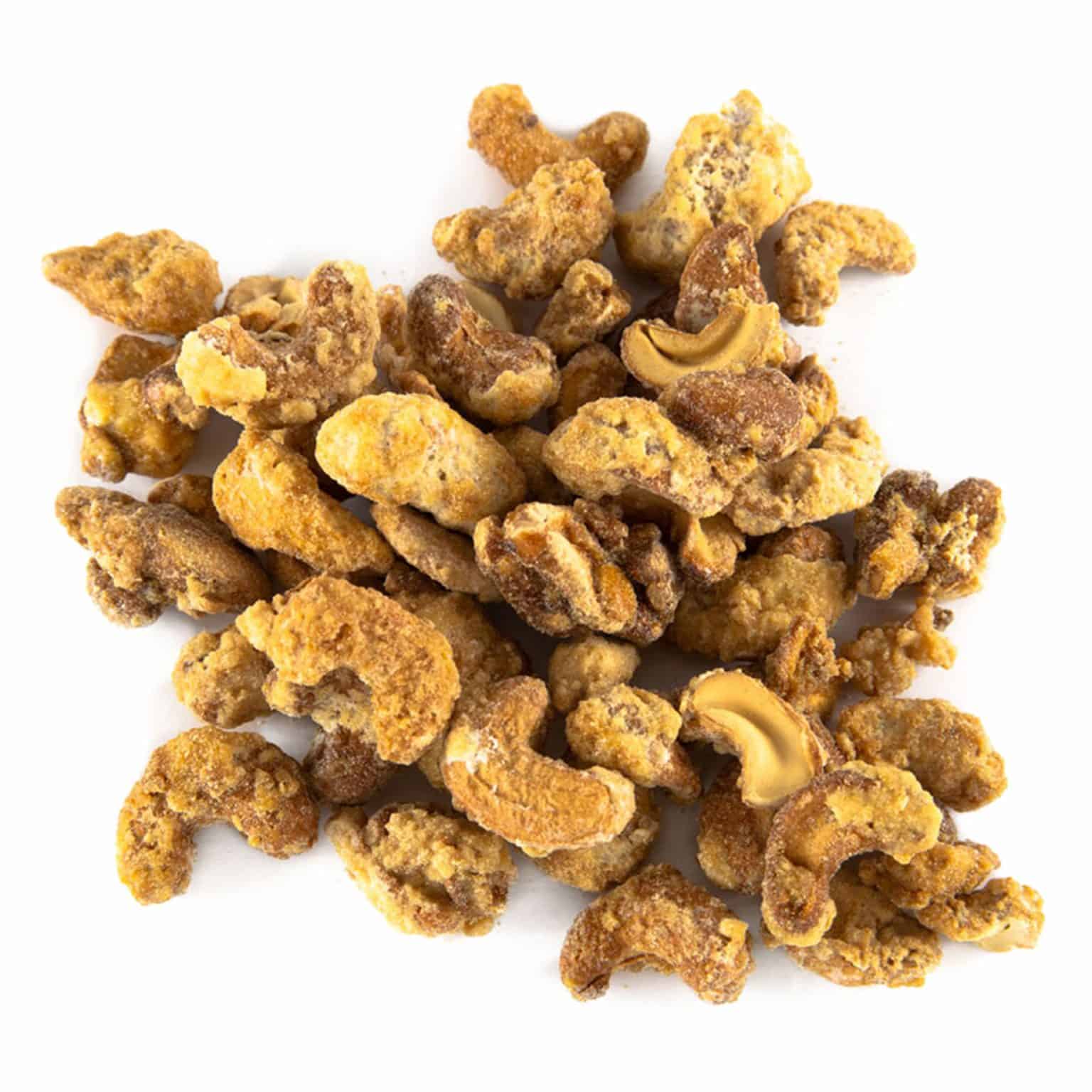 Butter Toffee Cashews fresh by the pound| LorentaNuts.com