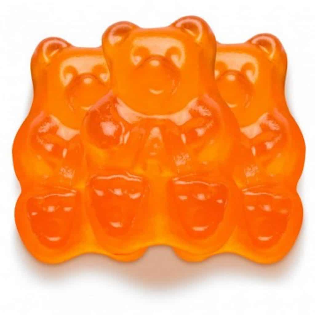 Orange Gummy Bears | LorentaNuts.com