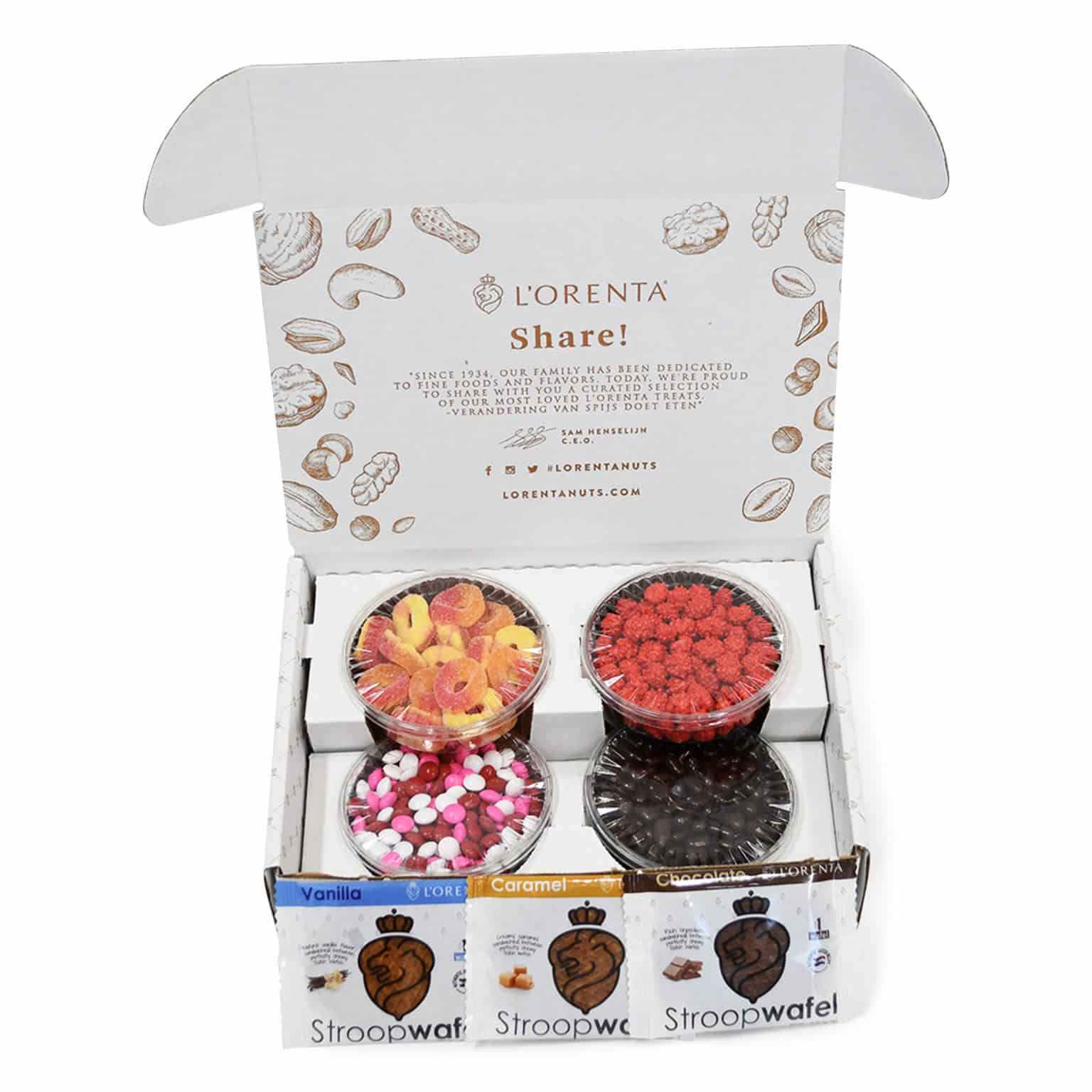 Peach Be Mine Gift Box | LorentaNuts.com