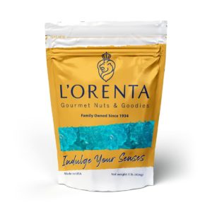 Light Blue Watermelon Gummy Bears | LorentaNuts.com