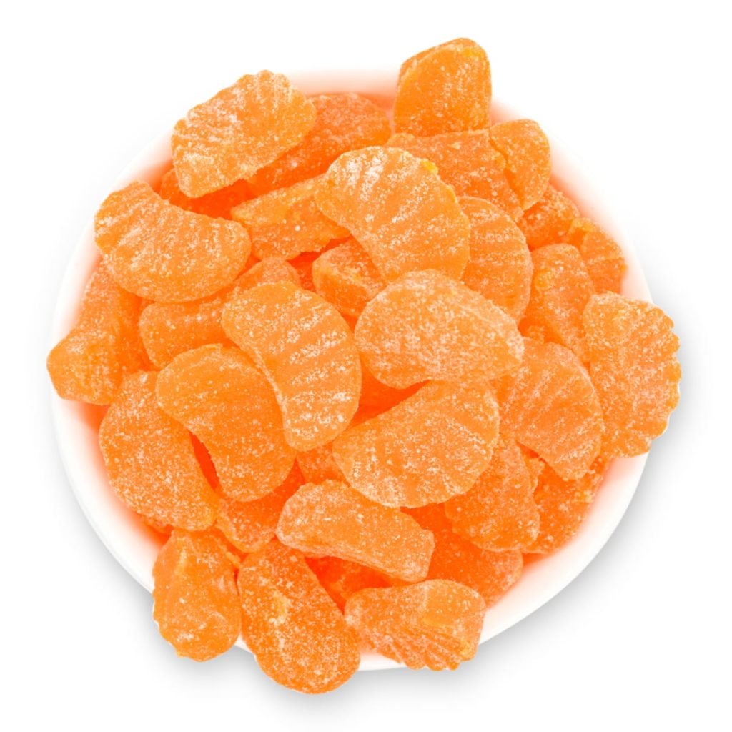 Orange Fruit Slices Candy with Big Fruit Flavor | LorentaNuts.com
