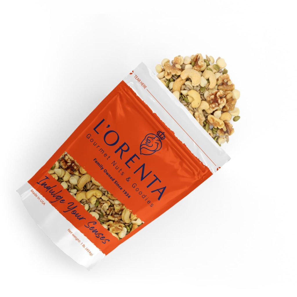 Elite Five premium nut mix by the pound | LorentaNuts.com