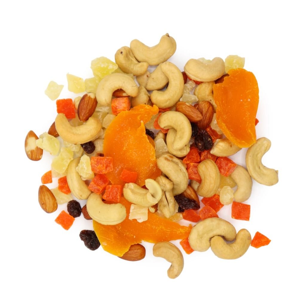 Tropical Nuts And Fruit Mix by the pound and in bulk| LorentaNuts.com