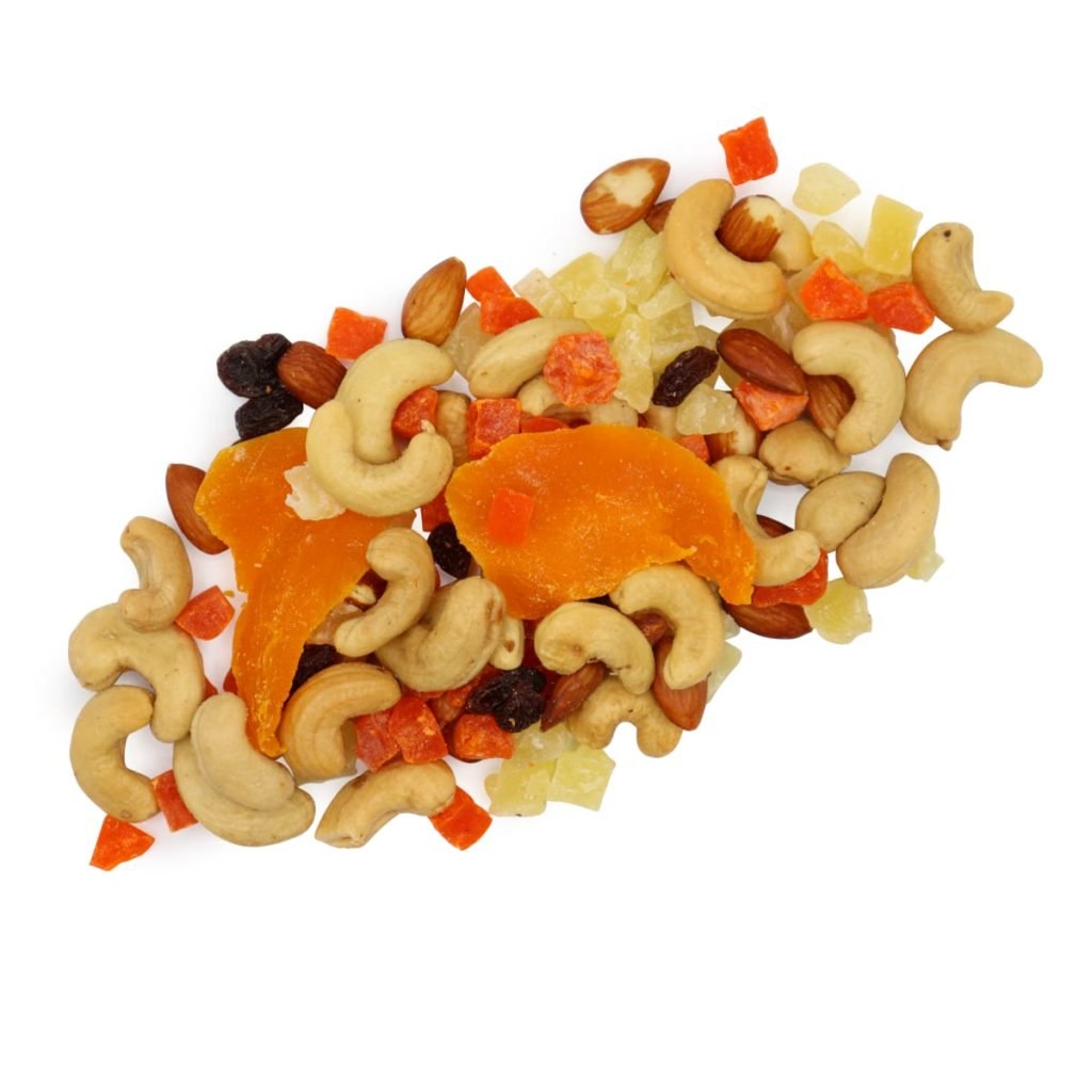 Tropical Nuts And Fruit Mix by the pound and in bulk| LorentaNuts.com