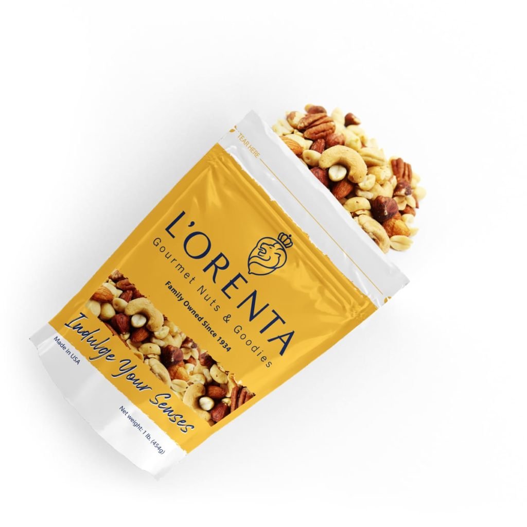 Mixed nuts with Peanuts by the pound or in bulk| LorentaNuts.com