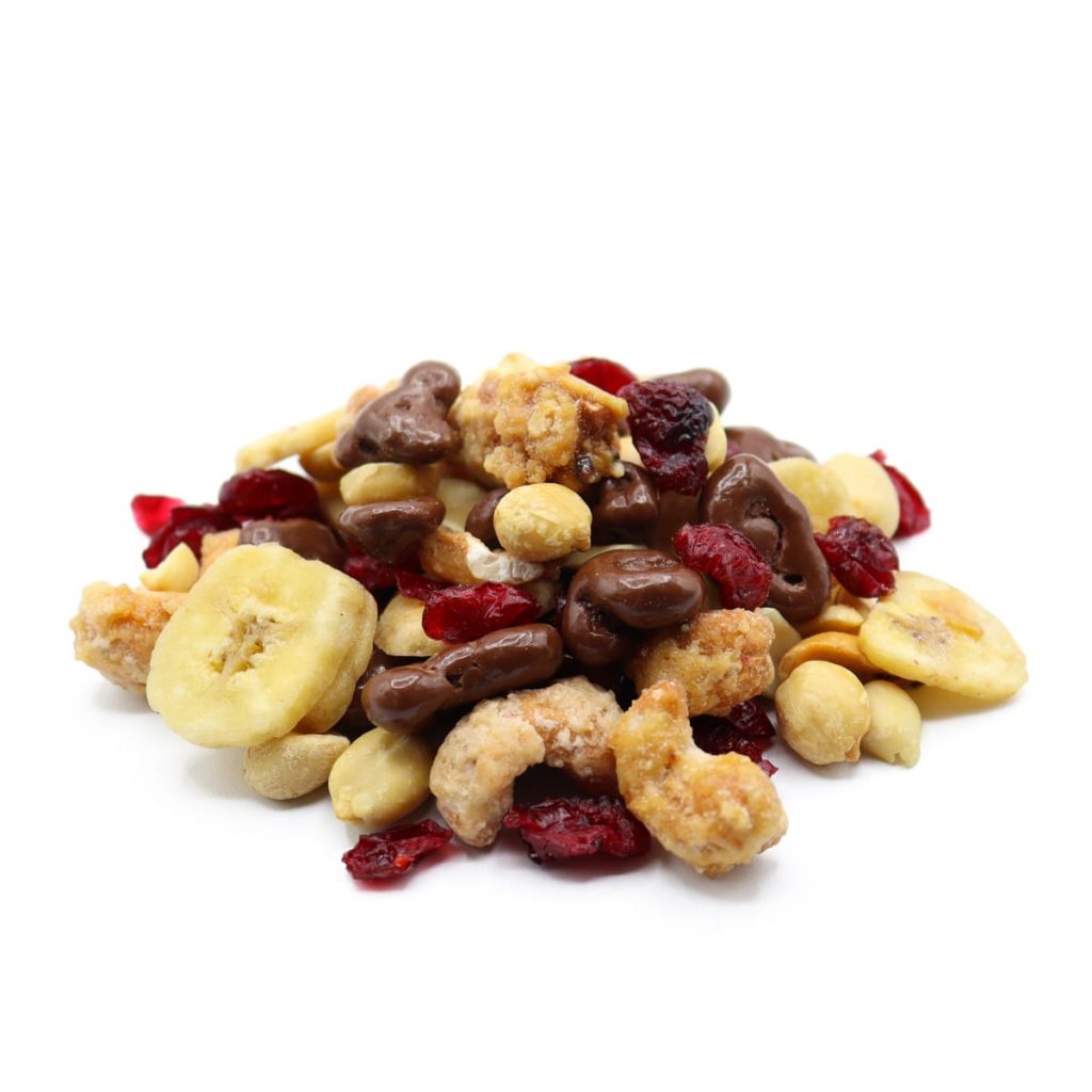 Chocolate Monkey Trail Mix made fresh by the pound| LorentaNuts.com