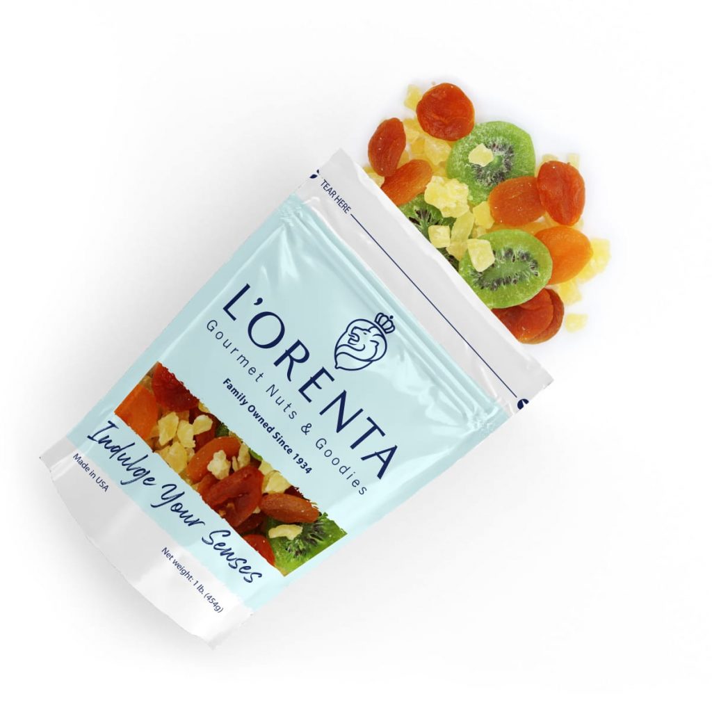 Tropical Smoothie Dried Fruit Mix by the Pound | LorentaNuts.com