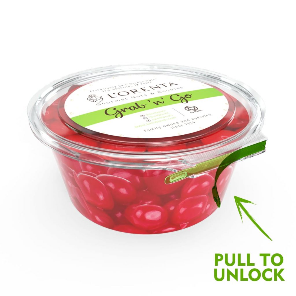 Cherry Sours (Fruit Sours) Grab And Go Prepacked Snacks| LorentaNuts.com