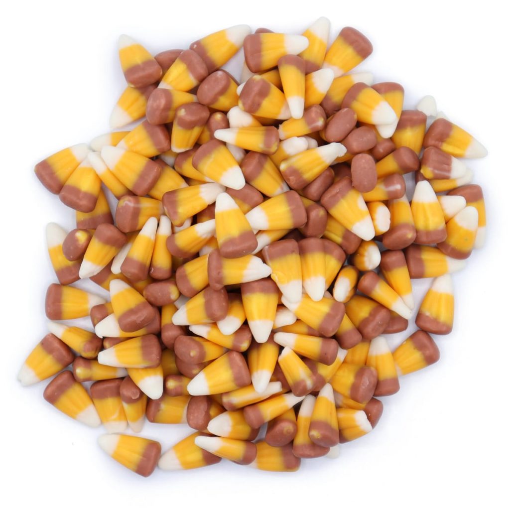 Caramel Candy Corn made fresh by the pound| LorentaNuts.com
