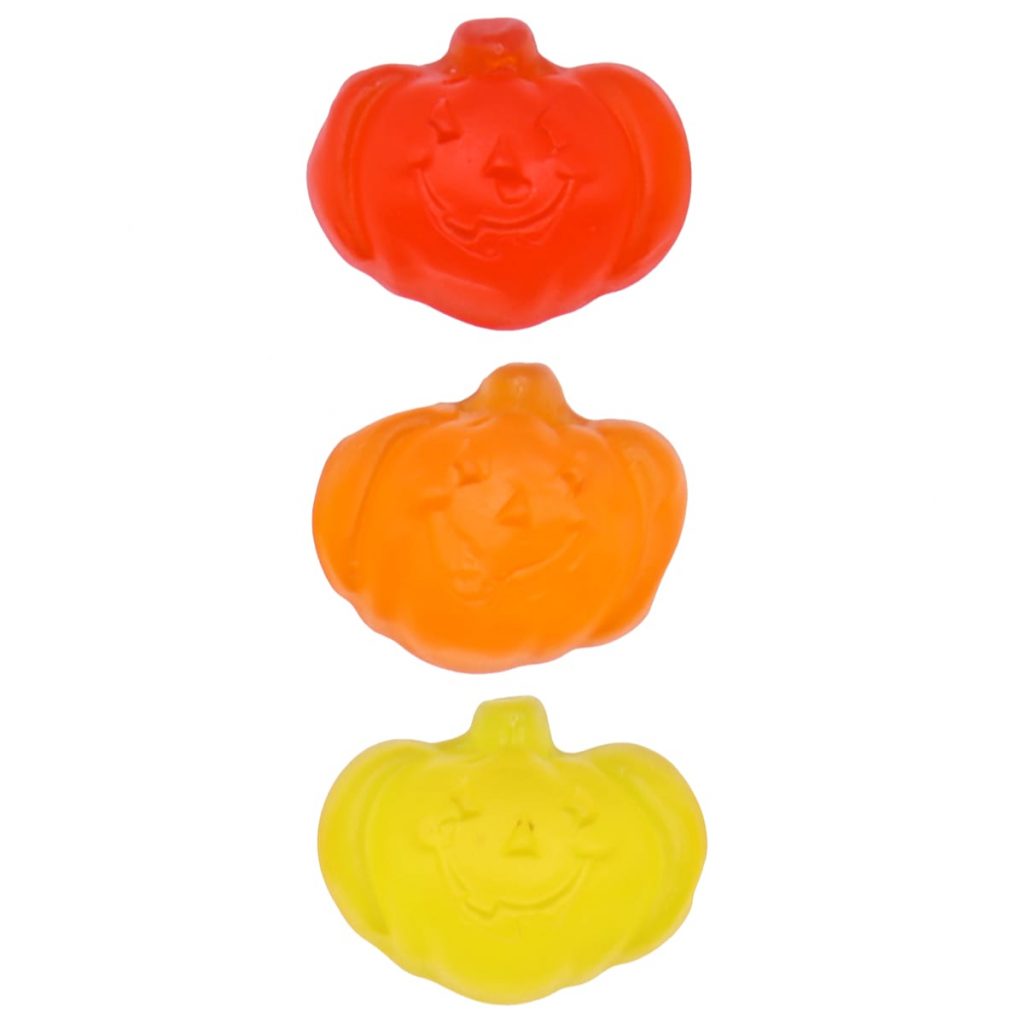 Gummy Pumpkin made fresh by the pound| LorentaNuts.com