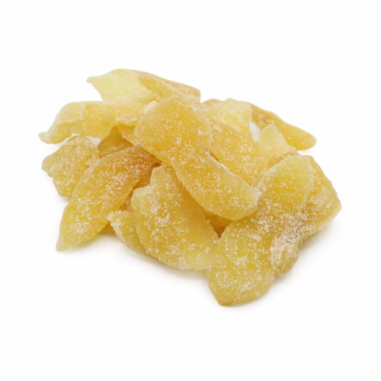 Crystallized Ginger Slices - Fresh Dried Fruit - LorentaNuts.com