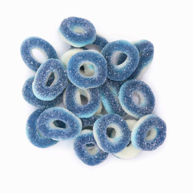 Gummy Ring Blue Raspberry | LorentaNuts.com