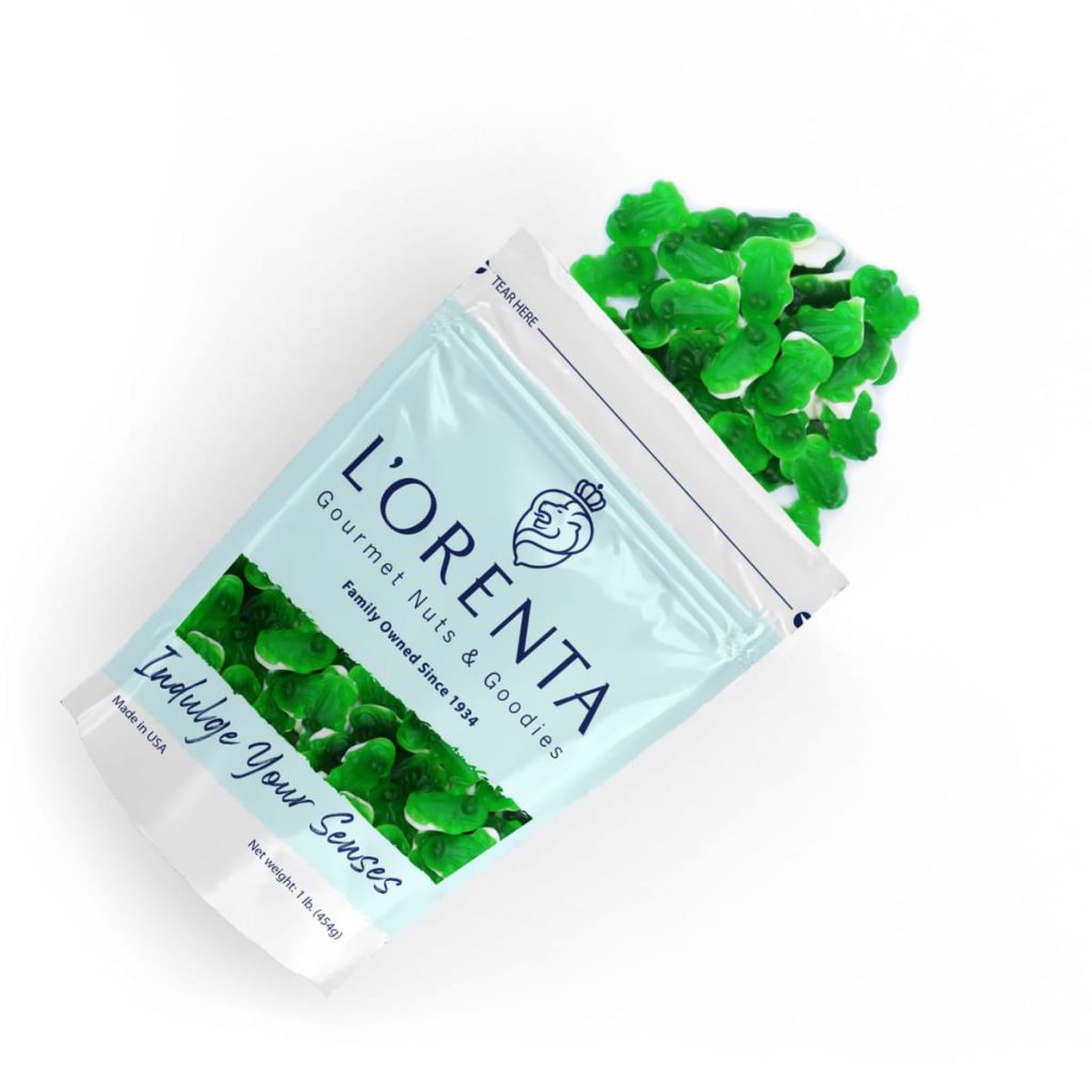 Gummy Green Frog | LorentaNuts.com