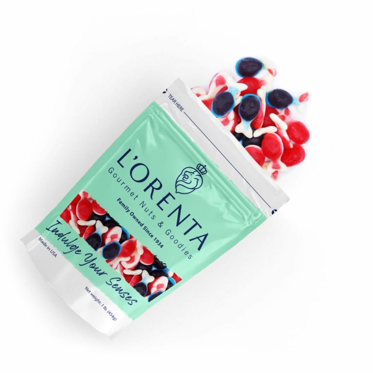 Gummy Whales (Jelly Filled) | LorentaNuts.com