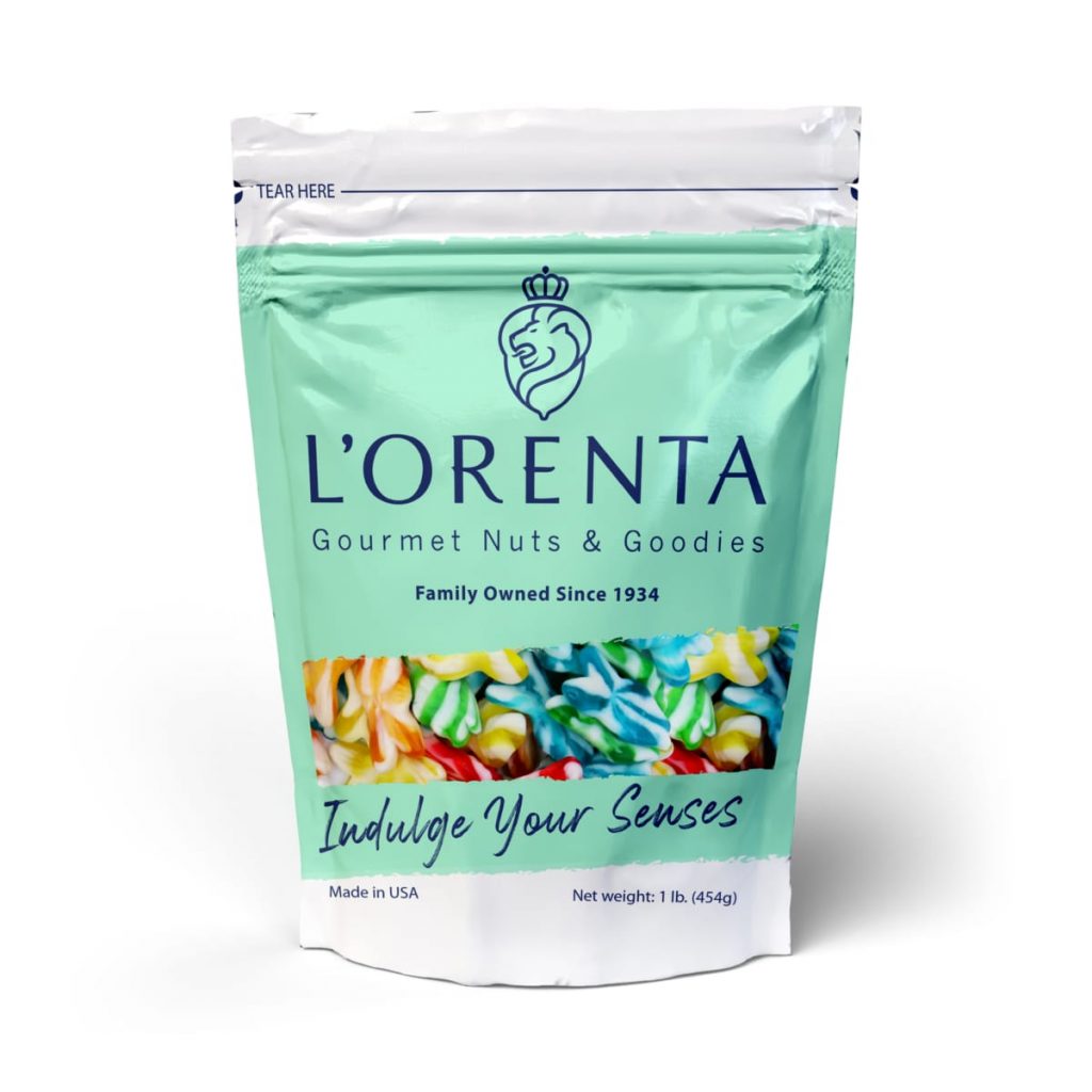 Gummy Swirly Fish | LorentaNuts.com