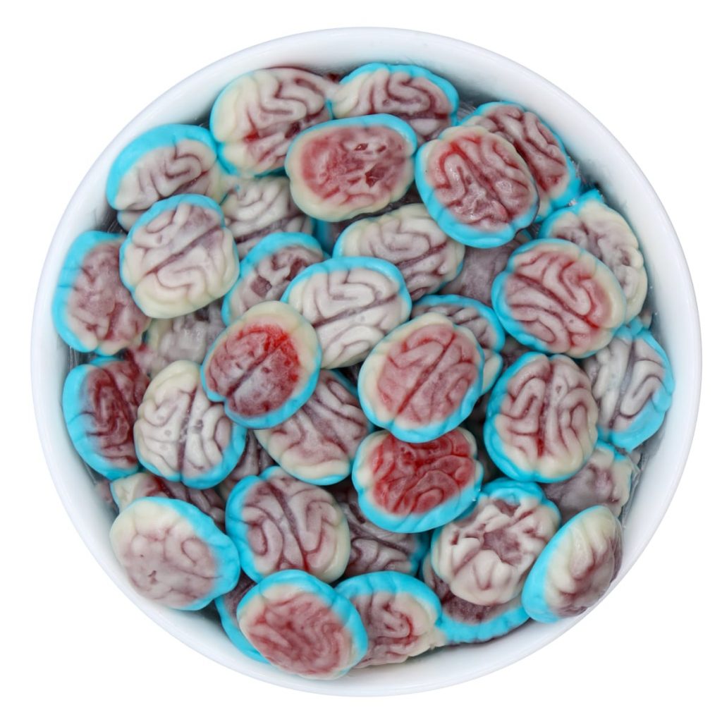 Gummy Brains made fresh by the pound| LorentaNuts.com
