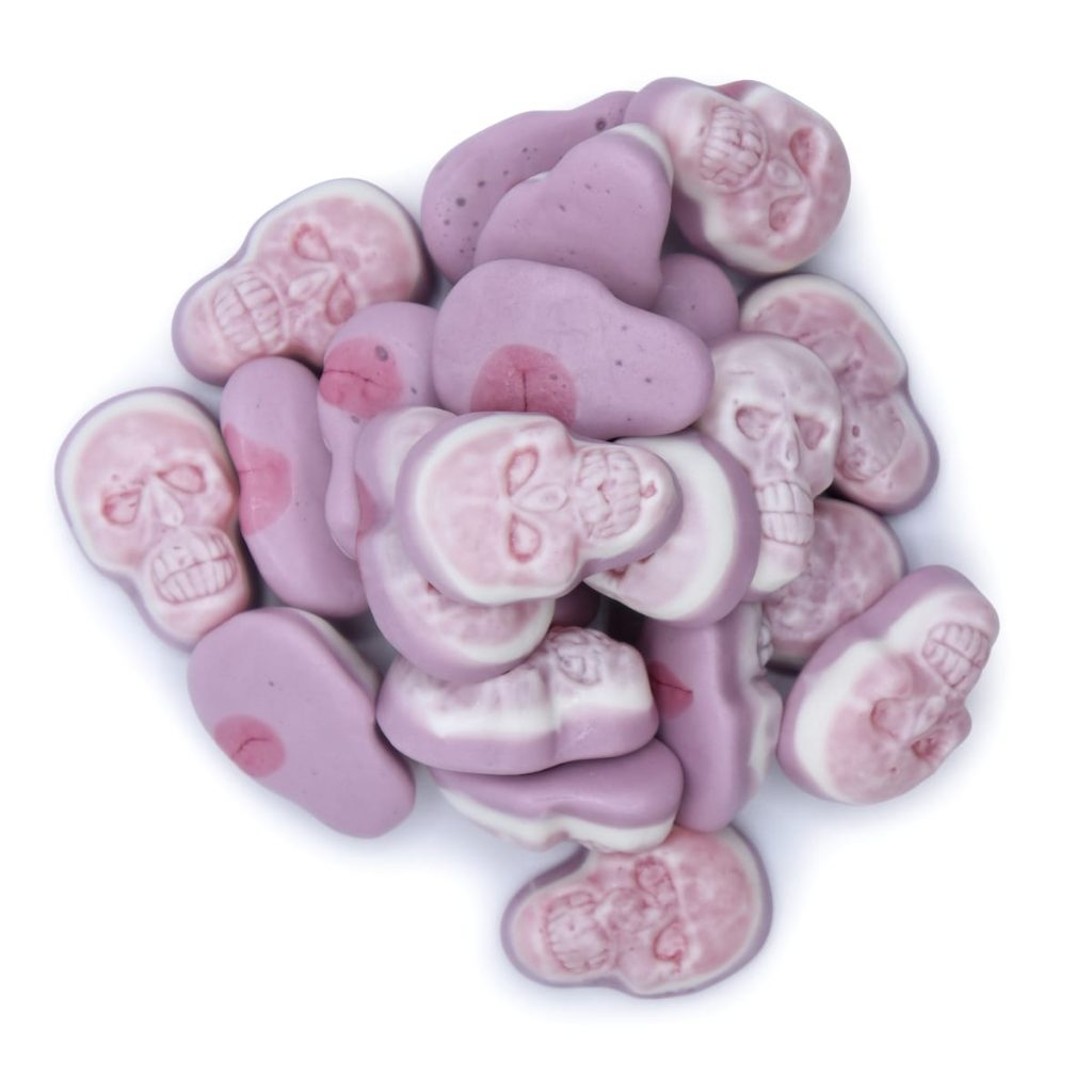 Gummy Skulls (Filled) made fresh by the pound| LorentaNuts.com