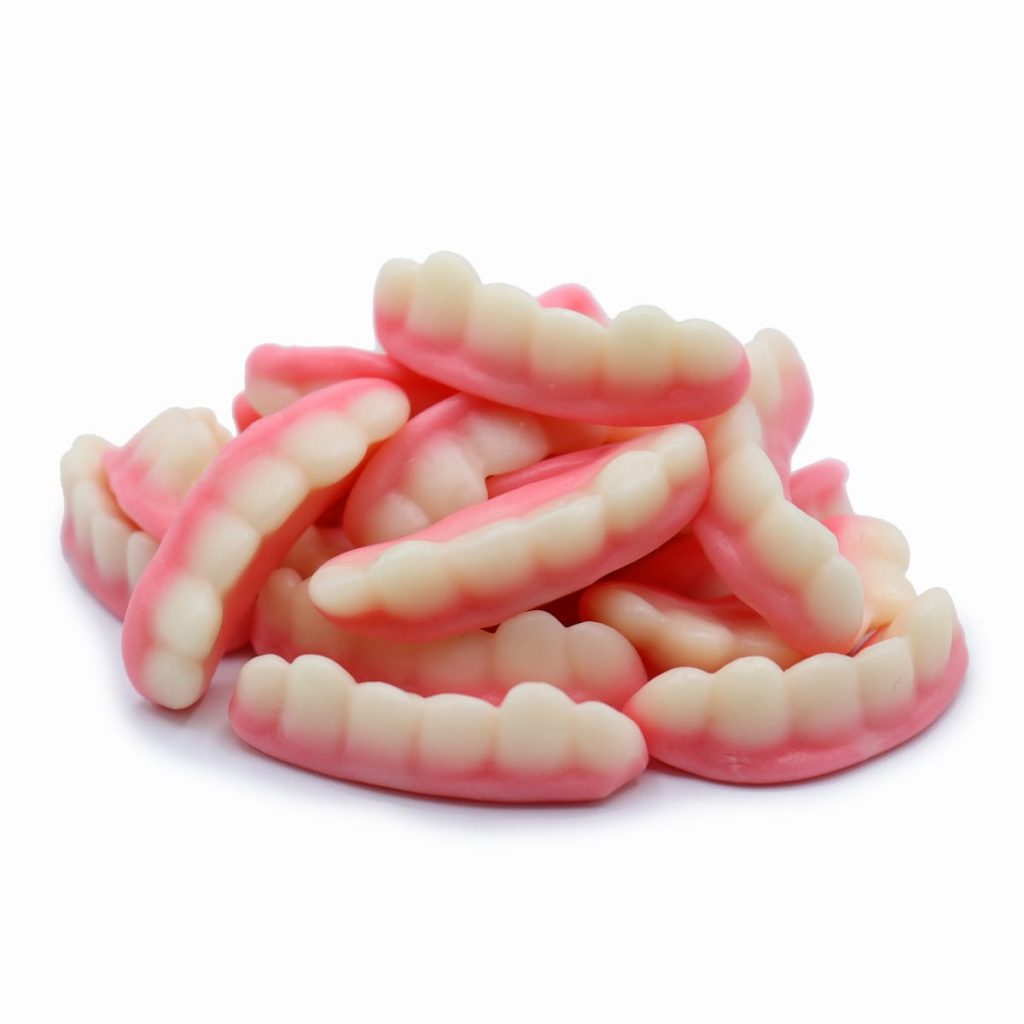 Gummy Teeth made fresh by the pound| LorentaNuts.com