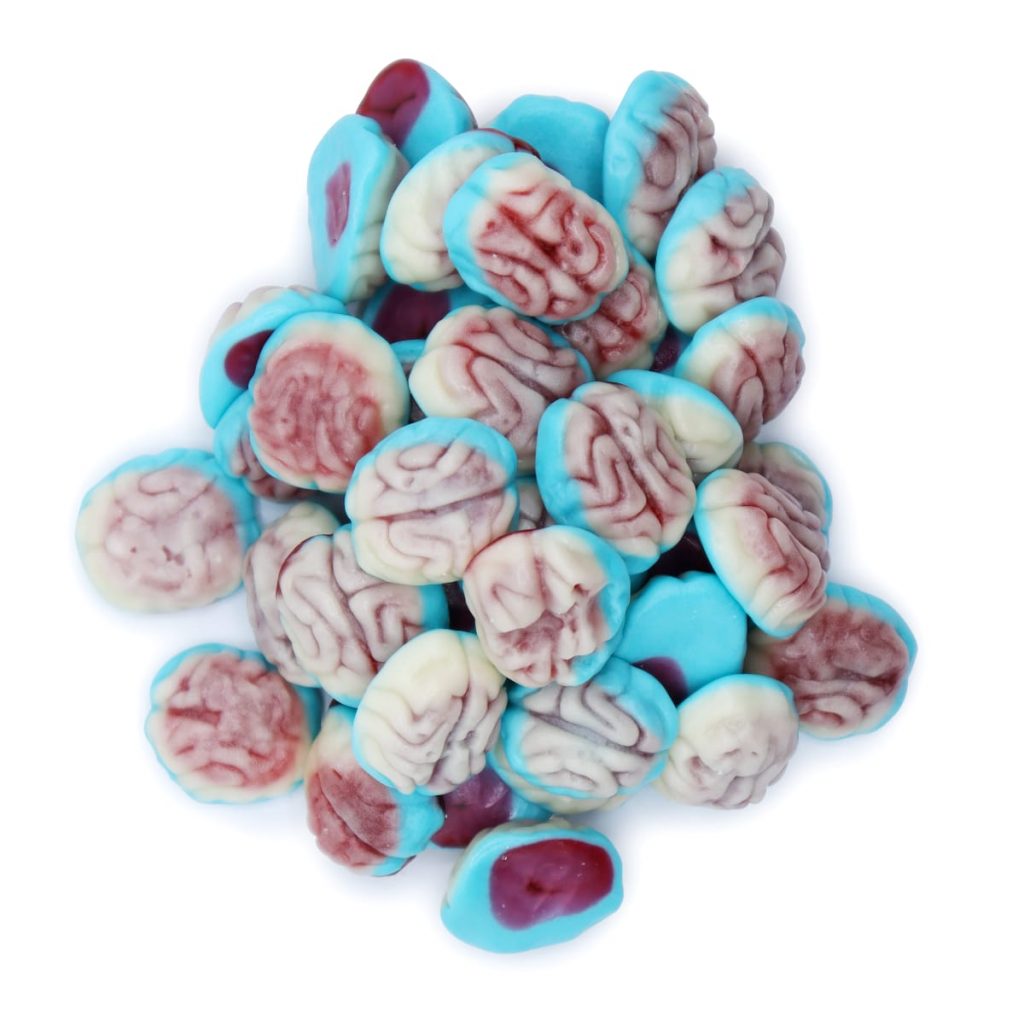 Gummy Brains made fresh by the pound| LorentaNuts.com