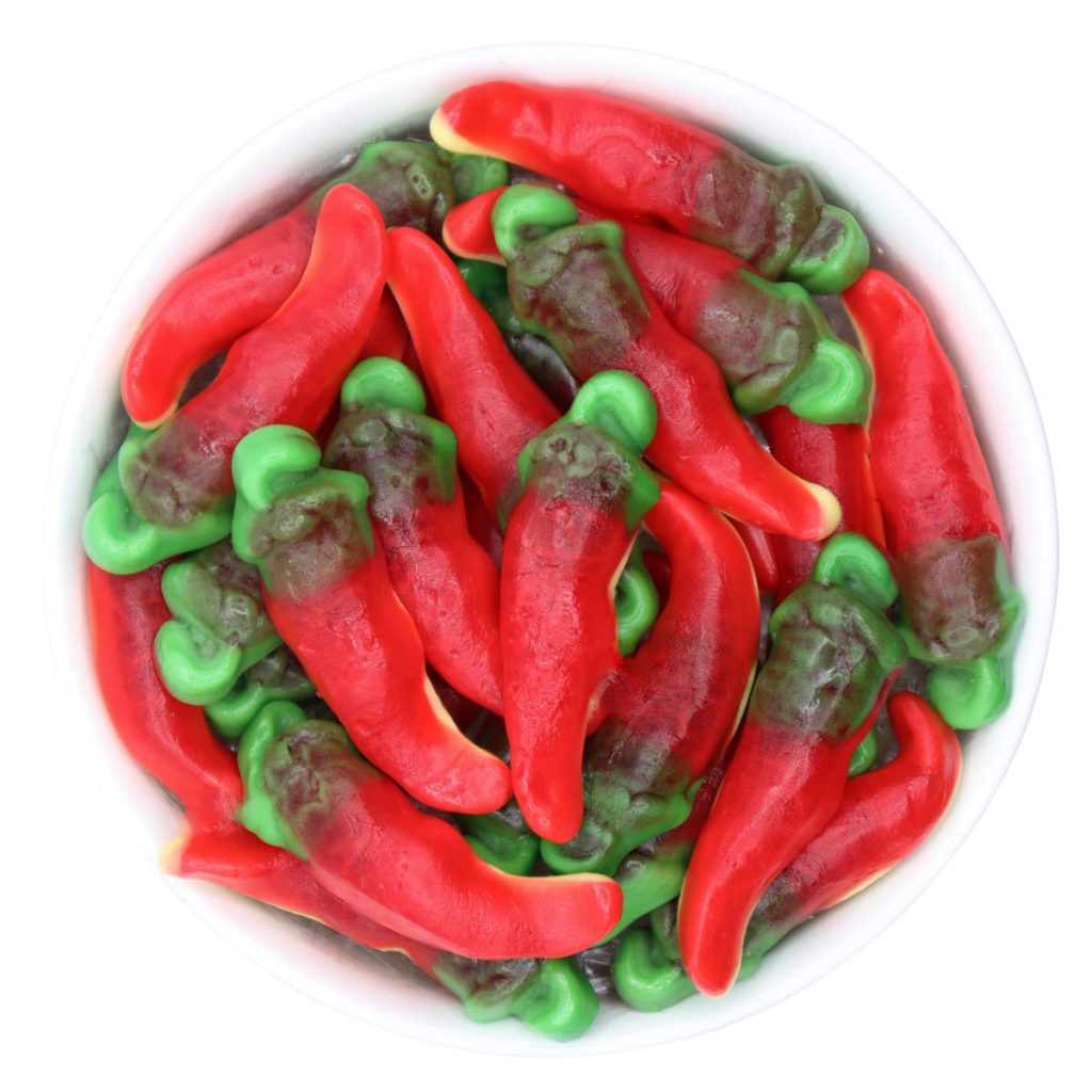 Gummi Red Chili Peppers | LorentaNuts.com